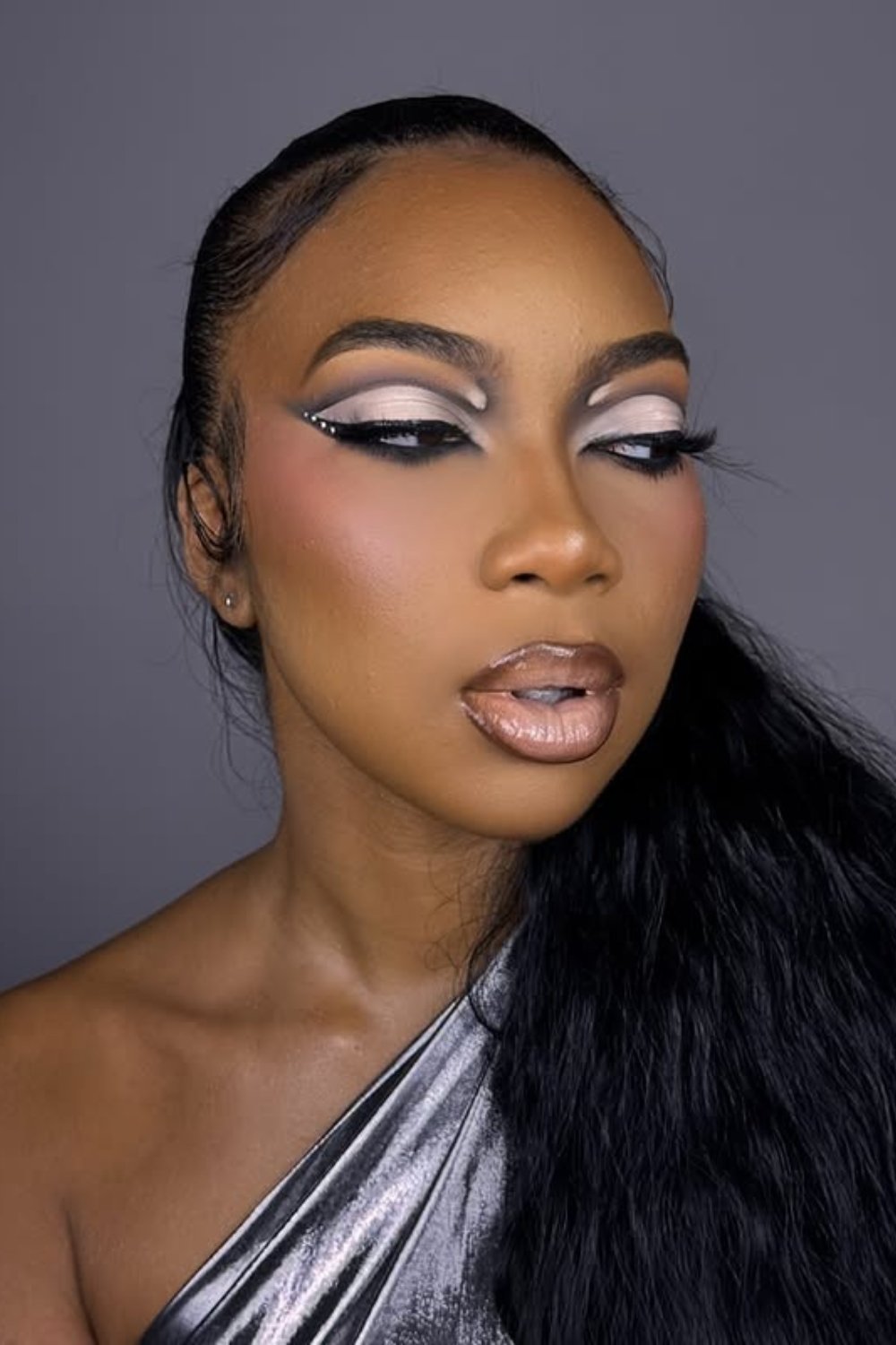15 Silver Makeup Looks Full Face for 2026 – For Gleam