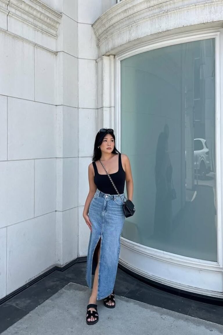 23 Jean Skirt Outfits Ideas for 2026 – For Gleam